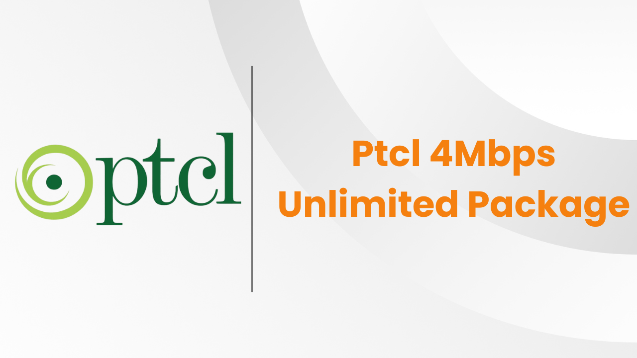Ptcl 4Mbps Unlimited Package Price & Code In 2025