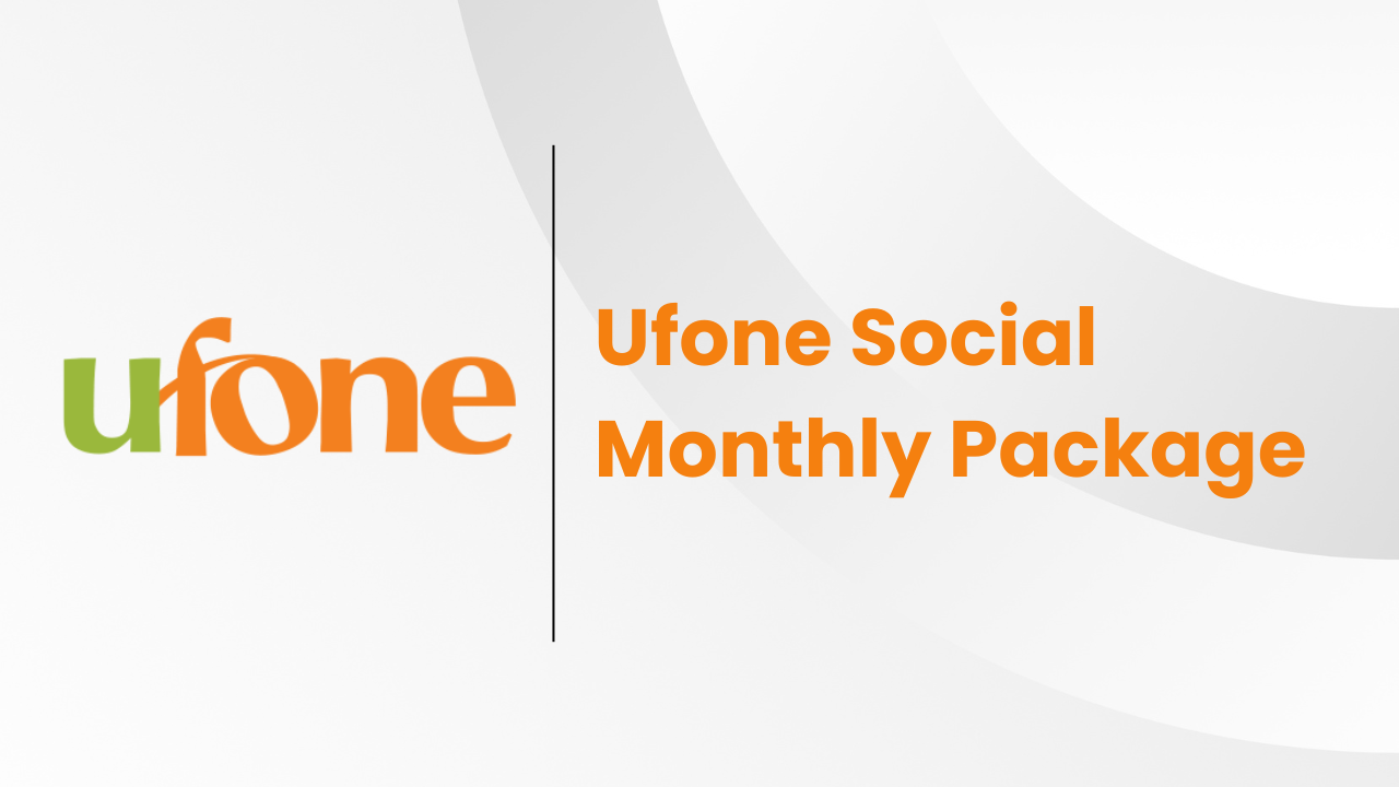 Ufone Social Monthly Package Price & Code In 2025