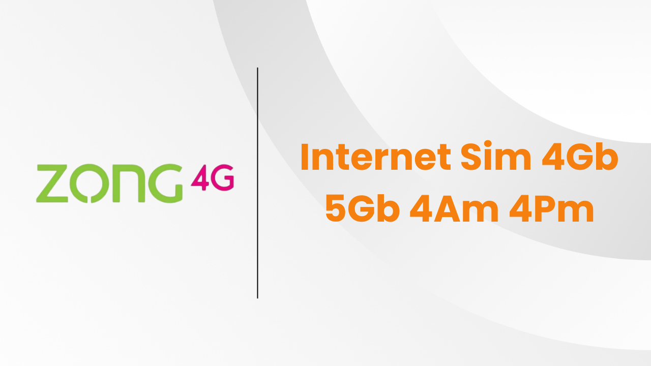 Zong Sim Lagao Offer Price & Code In 2025
